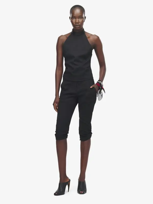 Alexander McQueen Sleeveless High Neck Top