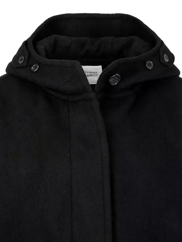 STUDIO TOMBOY Hooded Wool Coat