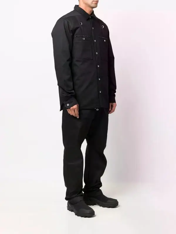 Rick Owens Cotton Shirt Jacket