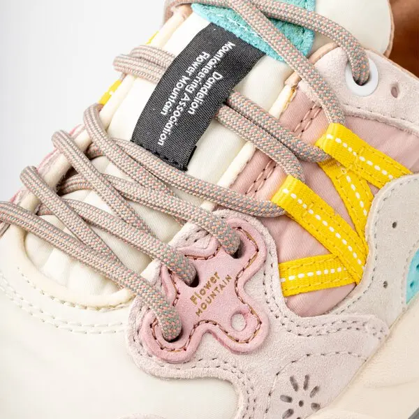 FLOWER MOUNTAIN Multi-color Lace-up Sneakers - Multicolour