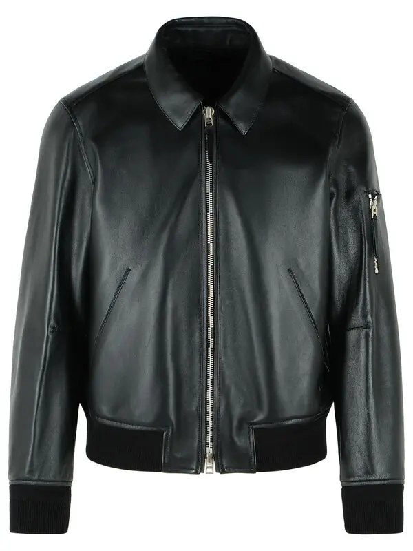 TOM FORD Soft Nappa Leather Bomber Jacket