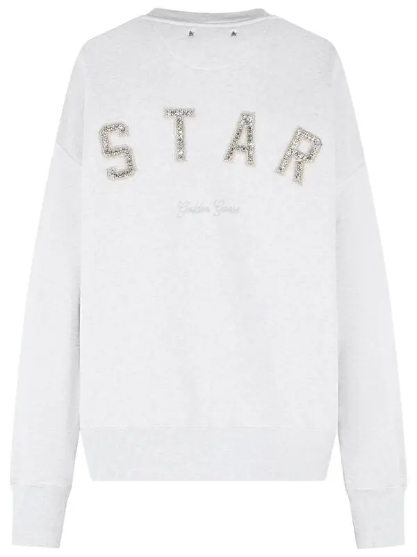 GOLDEN GOOSE Star' Melange Cotton Sweatshirt