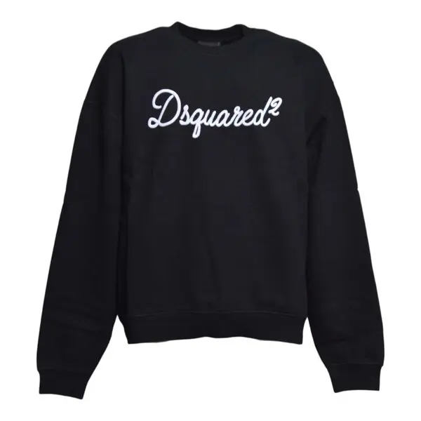 Dsquared2 Crew Neck Sweatshirt With Embroidered Logo