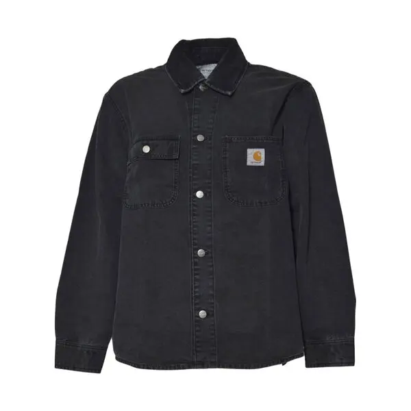 Carhartt Work In Progress Classic Collar Shirt With Pocket Detail