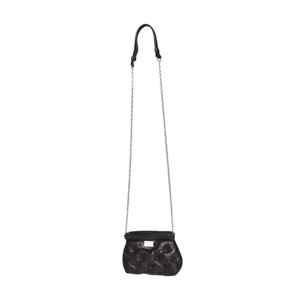 MAISON MARGIELA Quilted Chain Bag - Nero