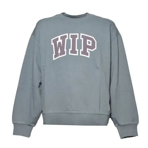 Carhartt Work In Progress Relaxed Fit Crewneck Sweatshirt With Graphic Applique