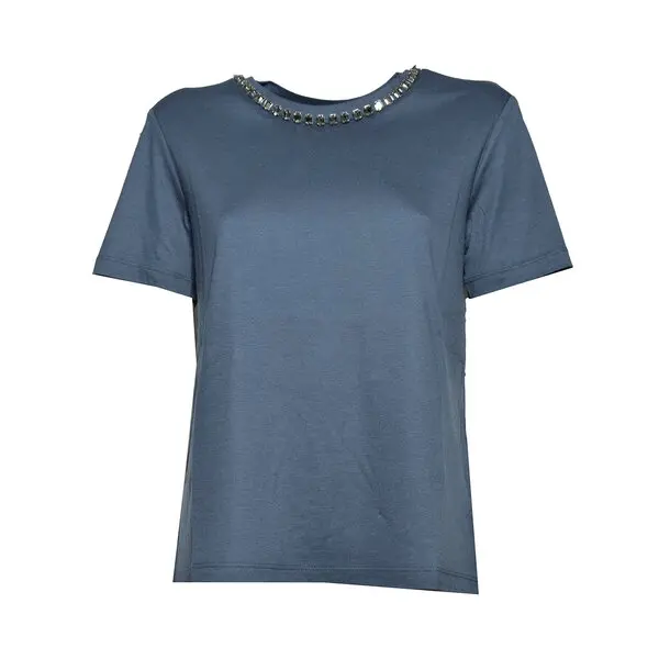 Max Mara T Shirts And Polos - Blu Marine
