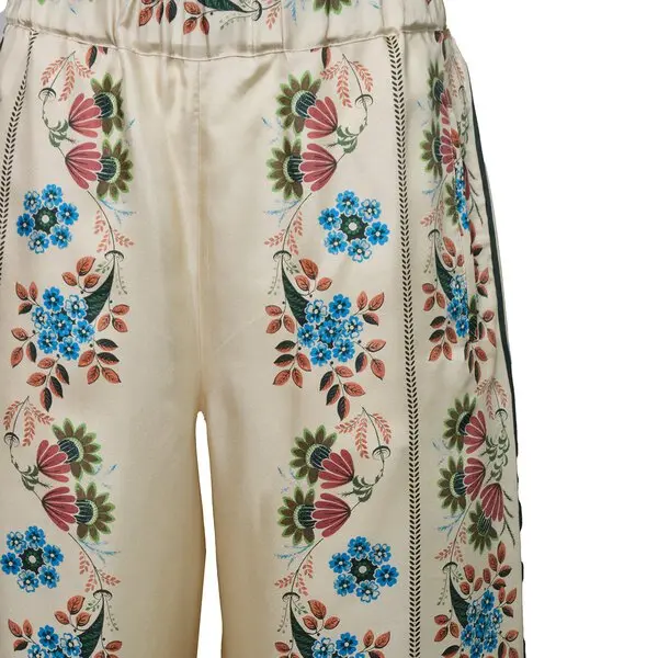 Max Mara Printed Palazzo Trousers
