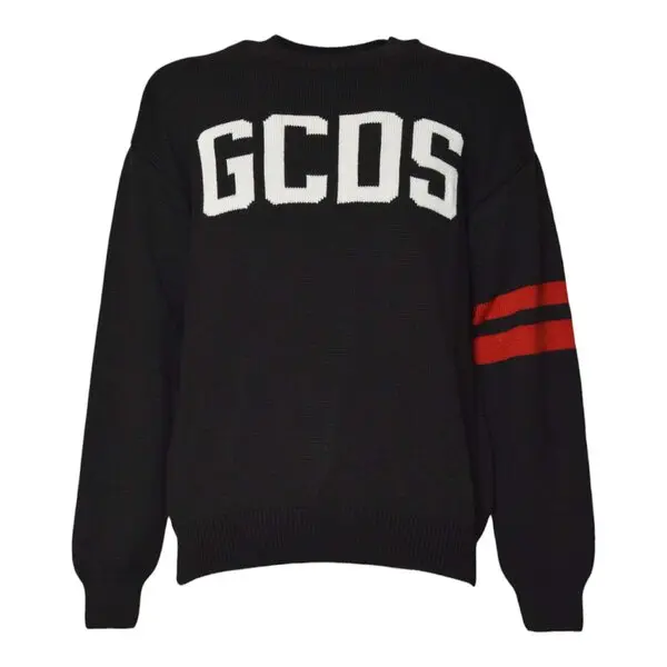 Gcds Striped Logo Sweater