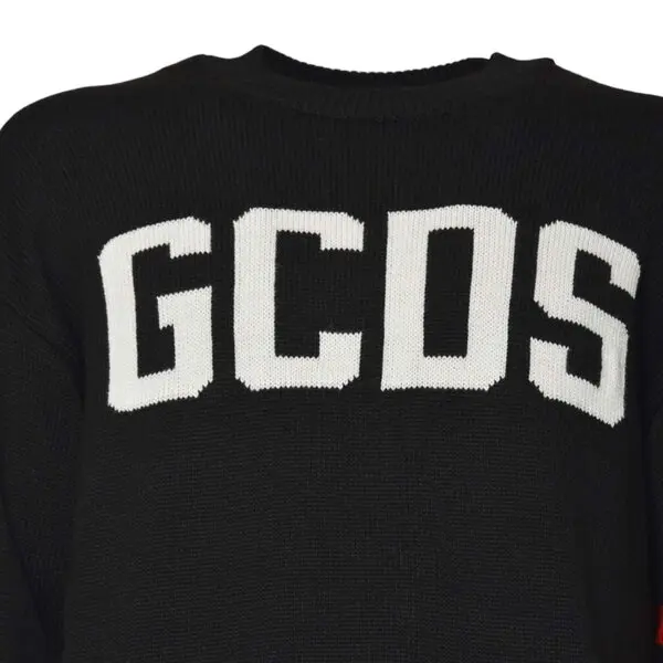 Gcds Striped Logo Sweater