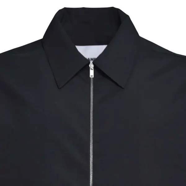 JIL SANDER Zip-up Shirt - Blu
