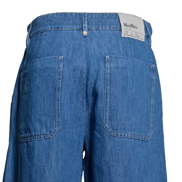 Max Mara Wide Leg Pants - Denim