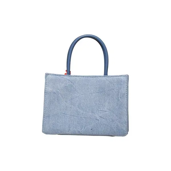 DIESEL® Logo Top Handle Bag - Denim