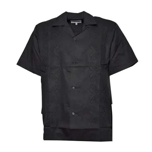 Carhartt Work In Progress Embroidered Short Sleeve Shirt - Nero