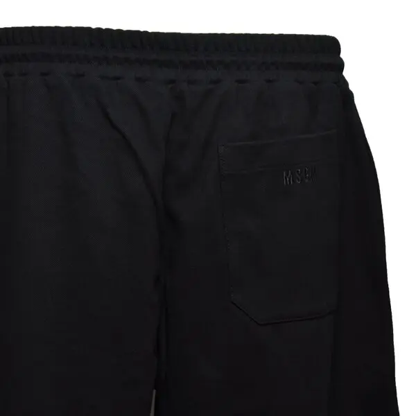 MSGM Drawstring Shorts - Nero