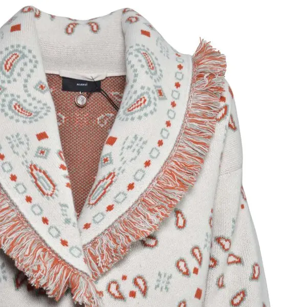 Alanui Embellished Shawl Collar Cardigan