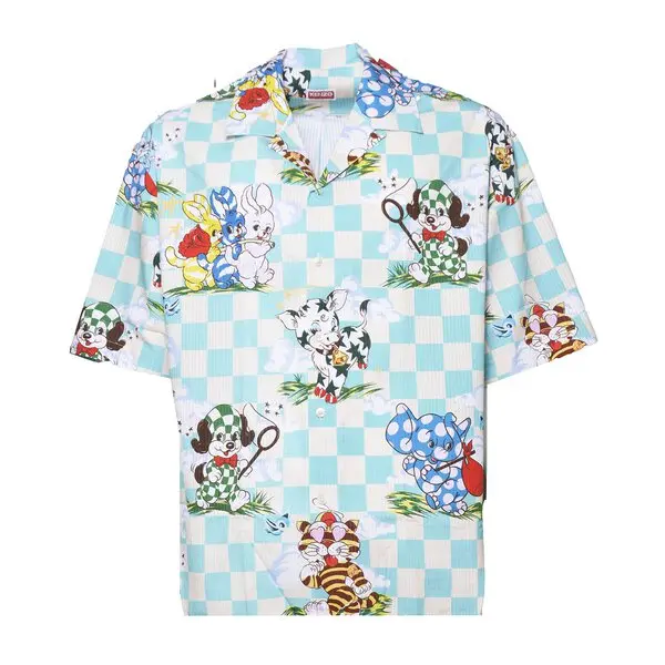 Kenzo Short Sleeve Printed Shirt