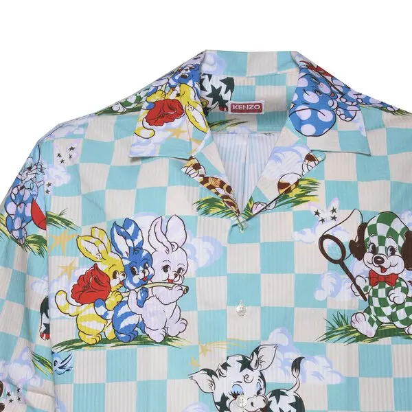 Kenzo Short Sleeve Printed Shirt