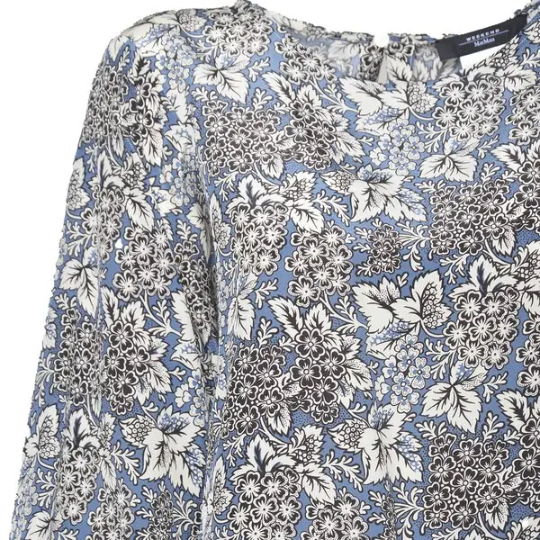 Max Mara Floral Print Blouse