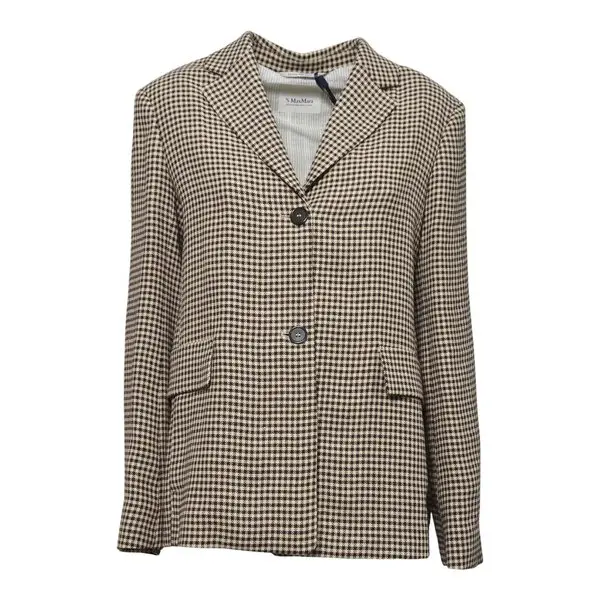 Max Mara Checked Blazer