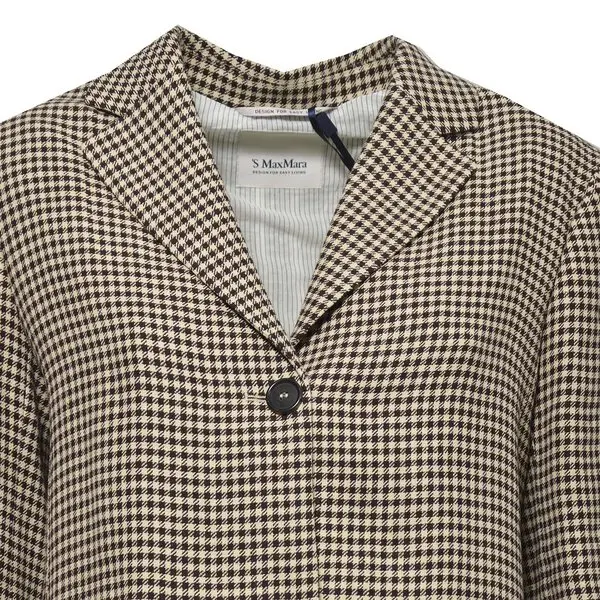 Max Mara Checked Blazer