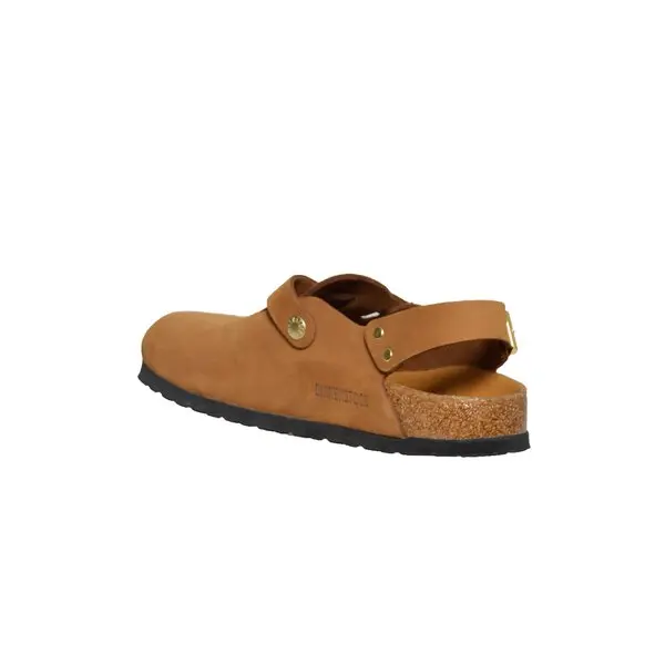 BIRKENSTOCK Buckled Clogs - Cammello