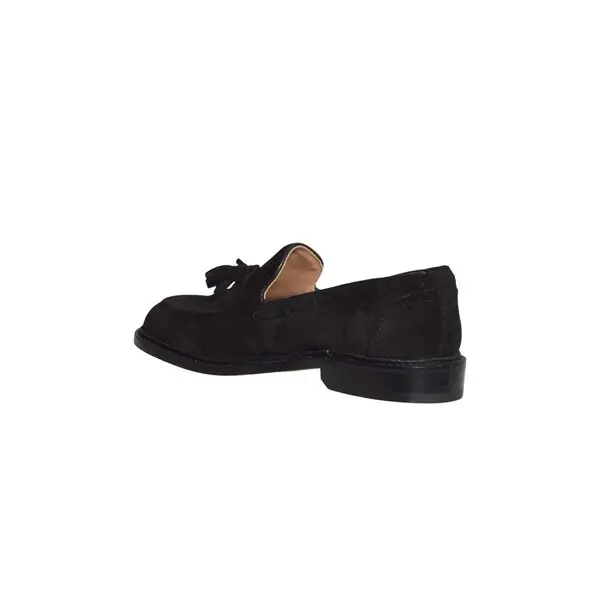 TRICKER'S Black Suede Tassel Loafers - -97