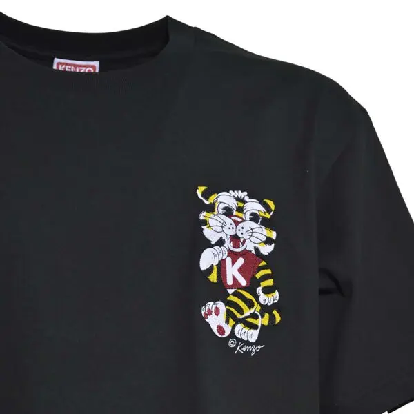 Kenzo Embroidered Tiger Graphic T-shirt