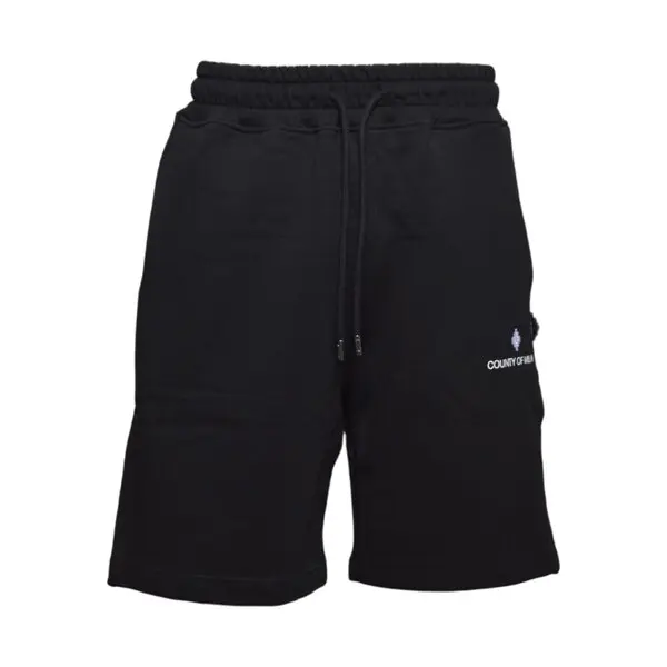 MARCELO BURLON COUNTY OF MILAN Drawstring Shorts