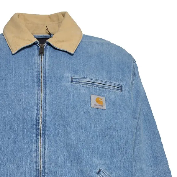 Carhartt Work In Progress Jacket With Corduroy Collar
