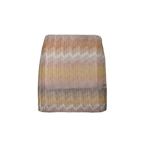 Missoni Zigzag Knit Skirt - Oro