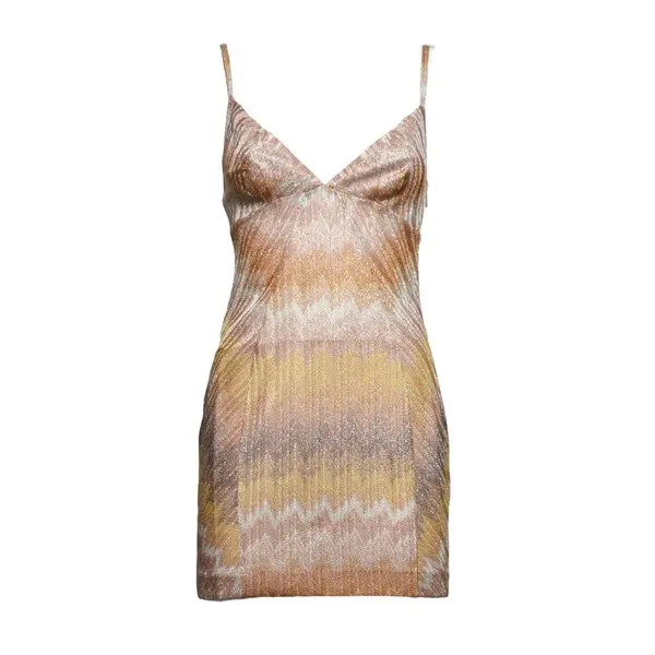 Missoni Sleeveless V-neck Mini Dress