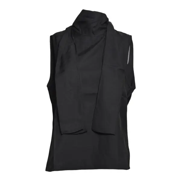 Our Legacy Sleeveless Mandarin Collar Top With Tie Detail - -97