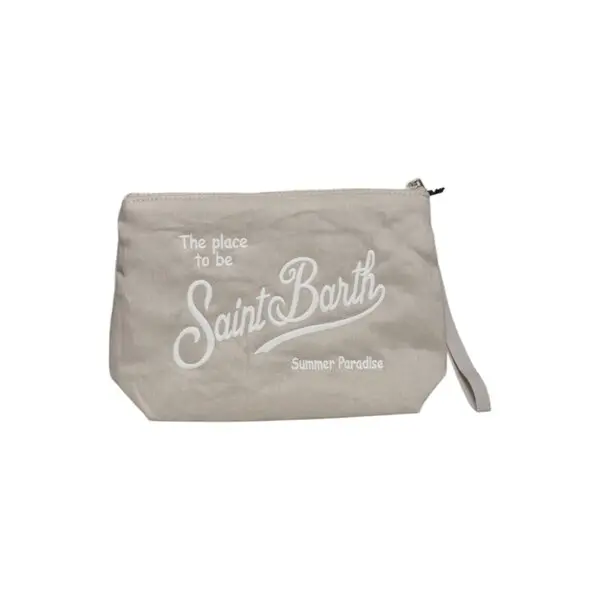 MC2 SAINT BARTH Pouch Bag - Beige