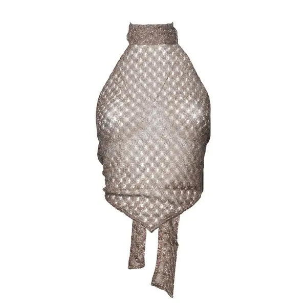Missoni Metallic Knit Top