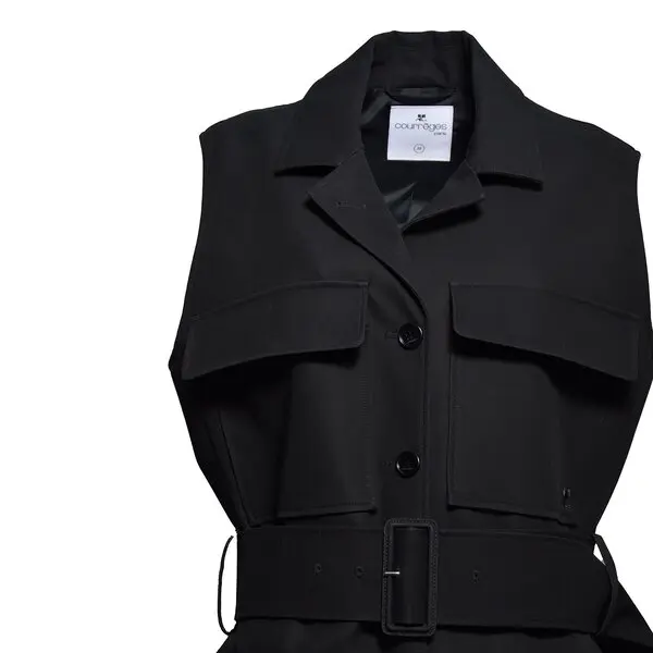 COURREGES Courrèges Belted Utility Jacket