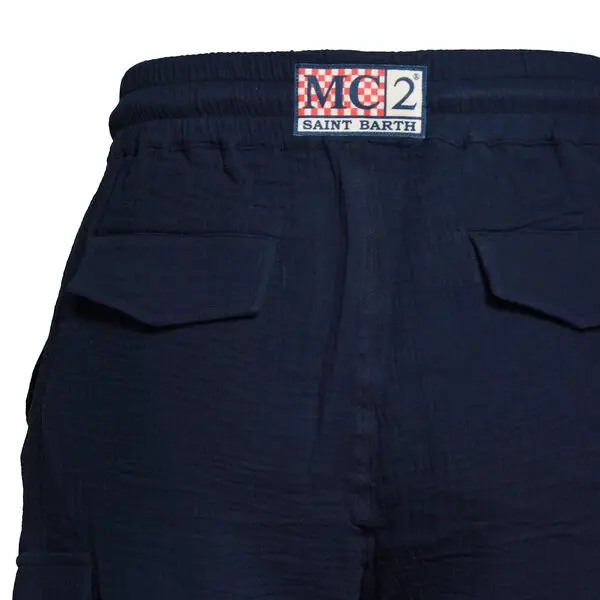 MC2 SAINT BARTH Drawstring Cargo Shorts