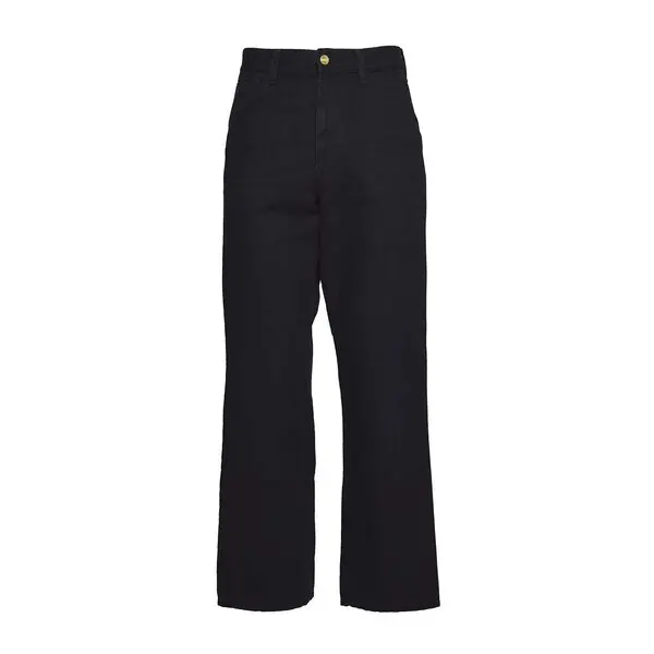 Carhartt Work In Progress Wide Leg Cargo Jeans - Nero