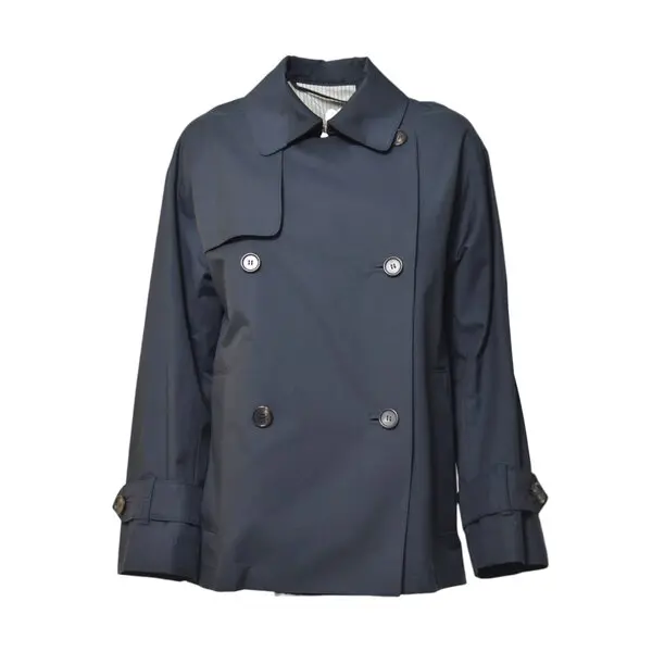 MAX MARA CUBE Double Breasted Trench Coat