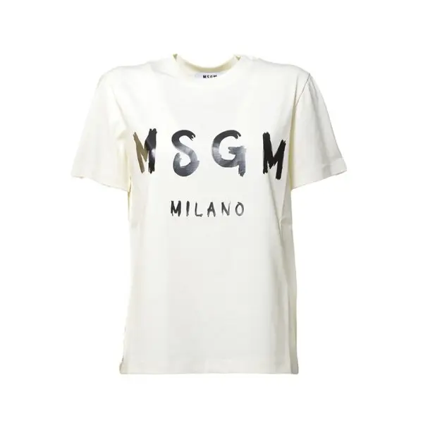 MSGM Milano T-shirt - Crema
