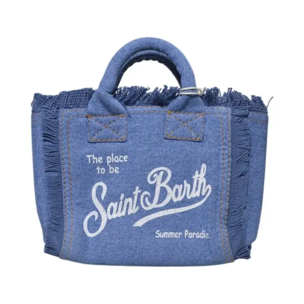 MC2 SAINT BARTH Top Handle Bag - Denim