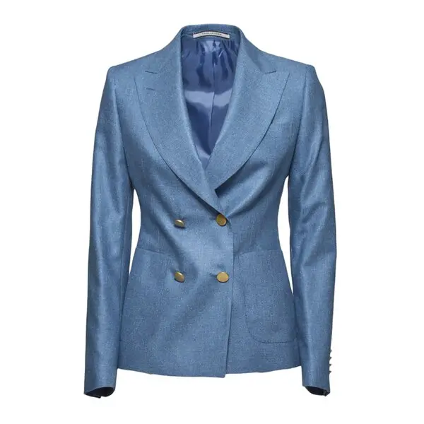 Tagliatore Double Breasted Blazer - Avio