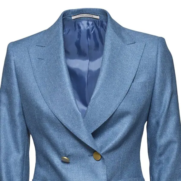 Tagliatore Double Breasted Blazer - Avio