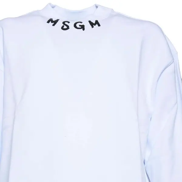 MSGM Pullover Sweatshirt - Bianco
