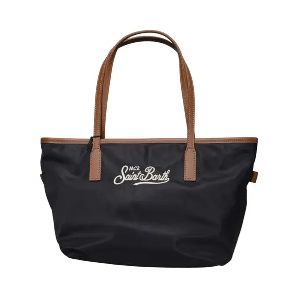 MC2 SAINT BARTH Tote Bag With Leather Accents