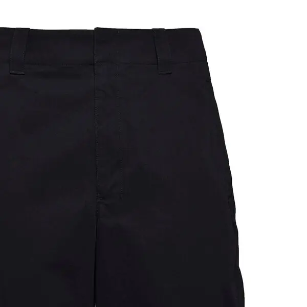 LEMAIRE Belted Wide-leg Shorts - Nero