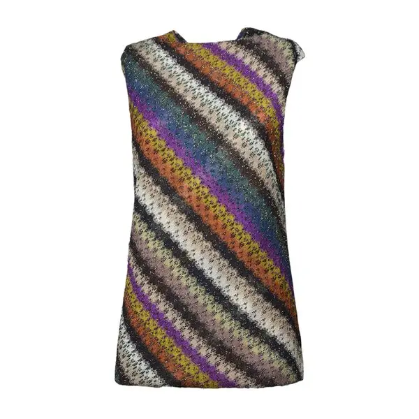 Missoni Striped Knit Sweater - Giallo/viola