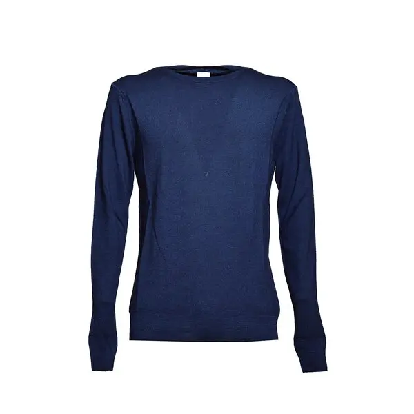 Aspesi Pure Wool Shaved Knit Pullover - Blu