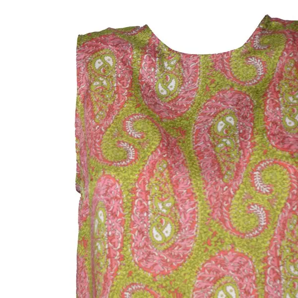 Etro Sleeveless Paisley Print Blouse - Rosa/verde