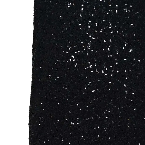NINEMINUTES Black Sequin Embellished Mini Dress
